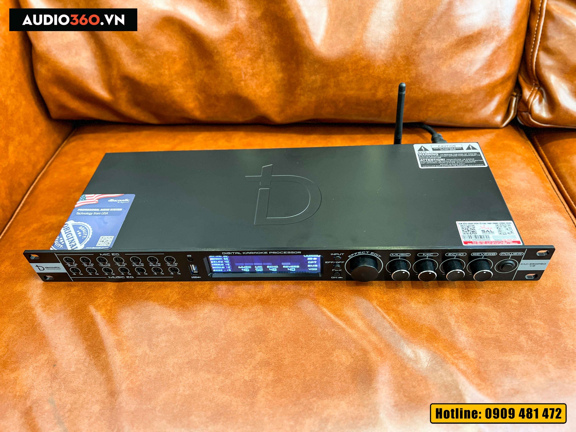 VANG CƠ DB ACOUSTIC KM 350 PRO V2 chính hãng, giá hấp dẫn nhất